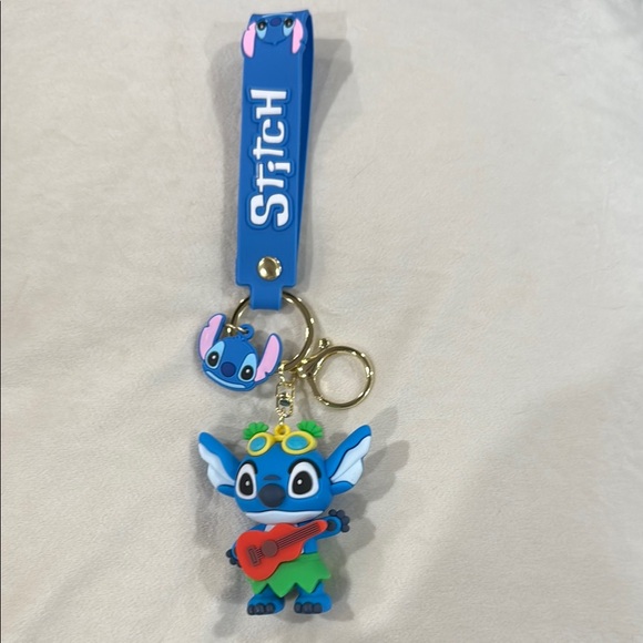 Love Stitch | Accessories | Stitch Playing The Guitar Blue And Green ...